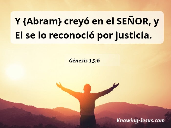 abraham el padre de la fe versiculo biblico